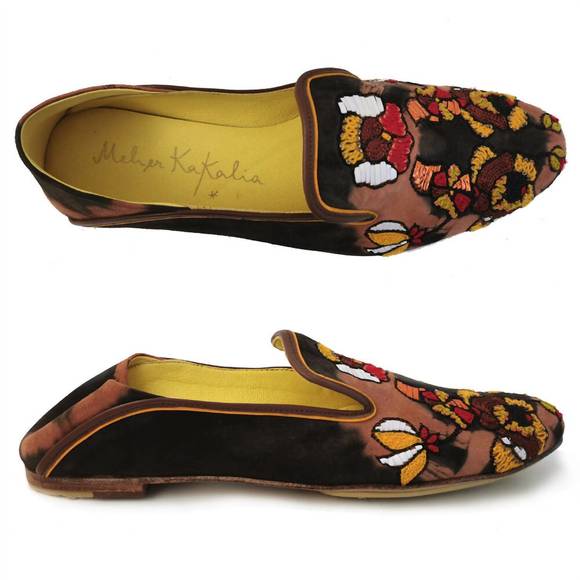 Meher Kakalia | Shoes | New Meher Kakalia Freda Moccasin In Brown ...